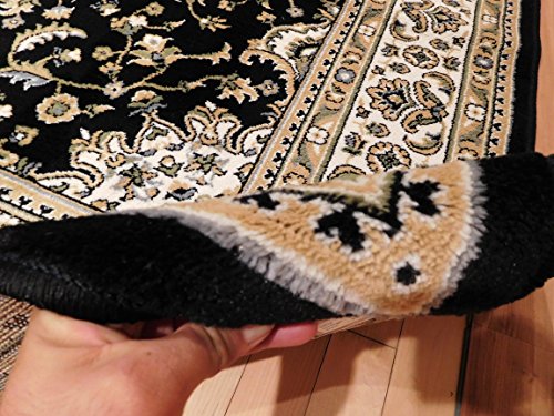 New Traditional Area Rugs 2x3 Black Foyer Rugs 2x4 Persian Rug with Medallion, 2x3 Red Scatter Rugs