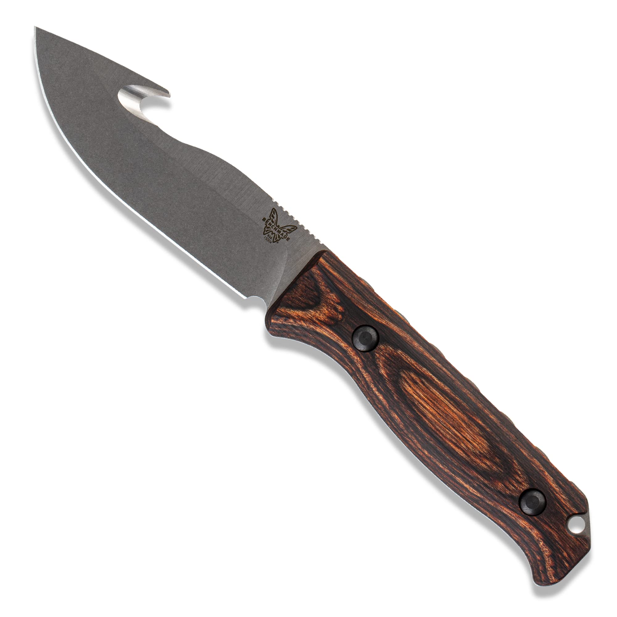 Benchmade - Saddle Mountain 15004 Hunting Knife with Wood Handle (15004)