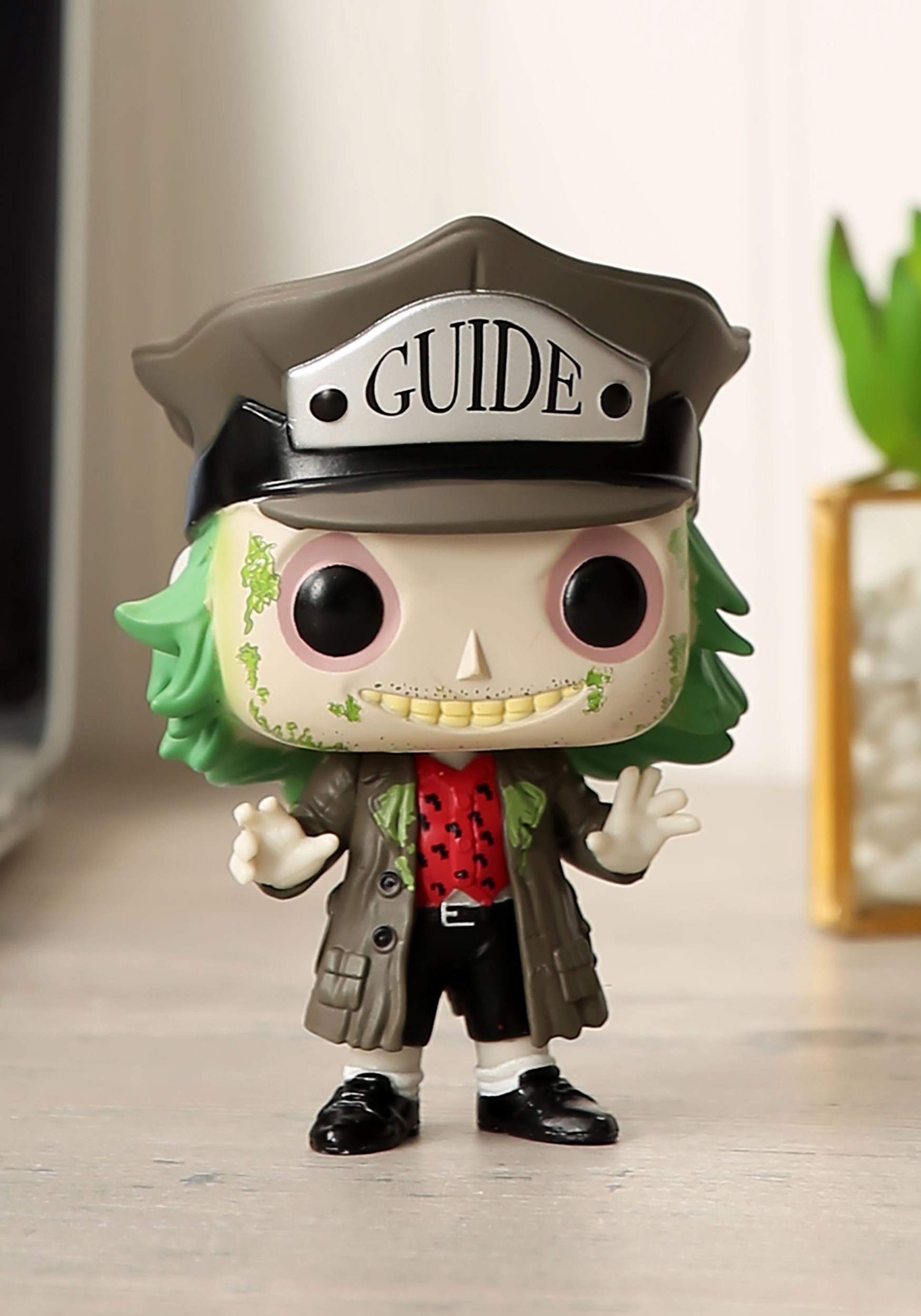 Funko Pop Horror: Beetlejuice - Beetlejuice with Hat Collectible Figure, Multicolor