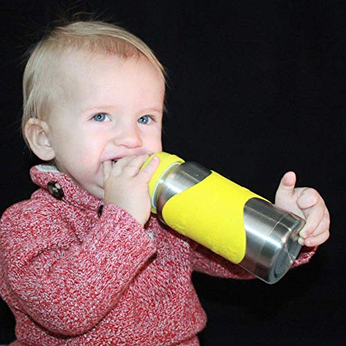 Pacific Baby Hot-Tot Insulated Stainless Steel Infant Baby Eco Feeding Bottle Anti-Colic Nipple 7 Ounce