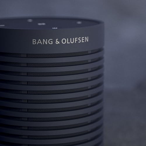 Bang & Olufsen Beosound Explore - Wireless Portable Outdoor Bluetooth speaker, IP 67 Dustproof and Waterproof, Navy