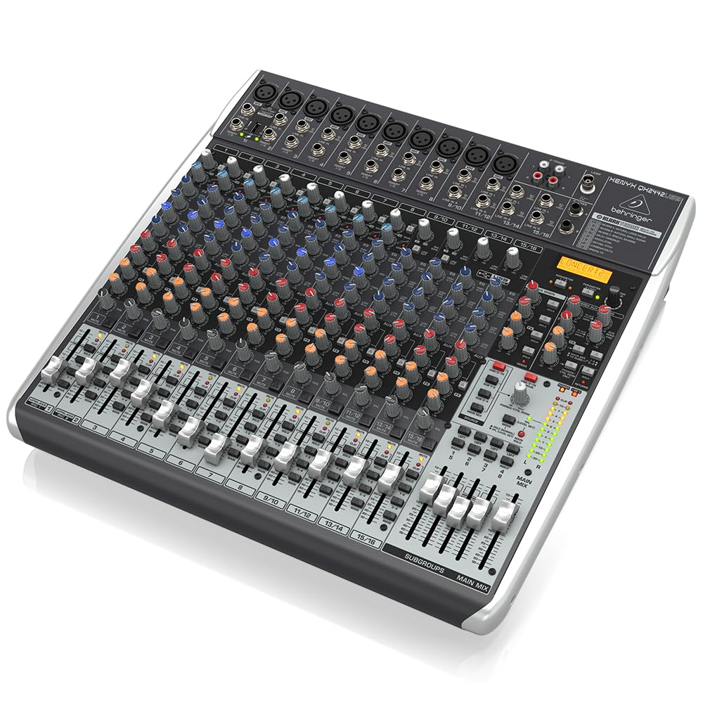 Behringer Xenyx QX2442USB Mixer with USB and Effects