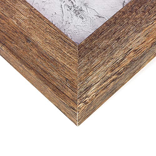kennethan Rustic Brown 11x14 Picture Frame Wide Molding - Wall Mounting Material IncludedâŚ