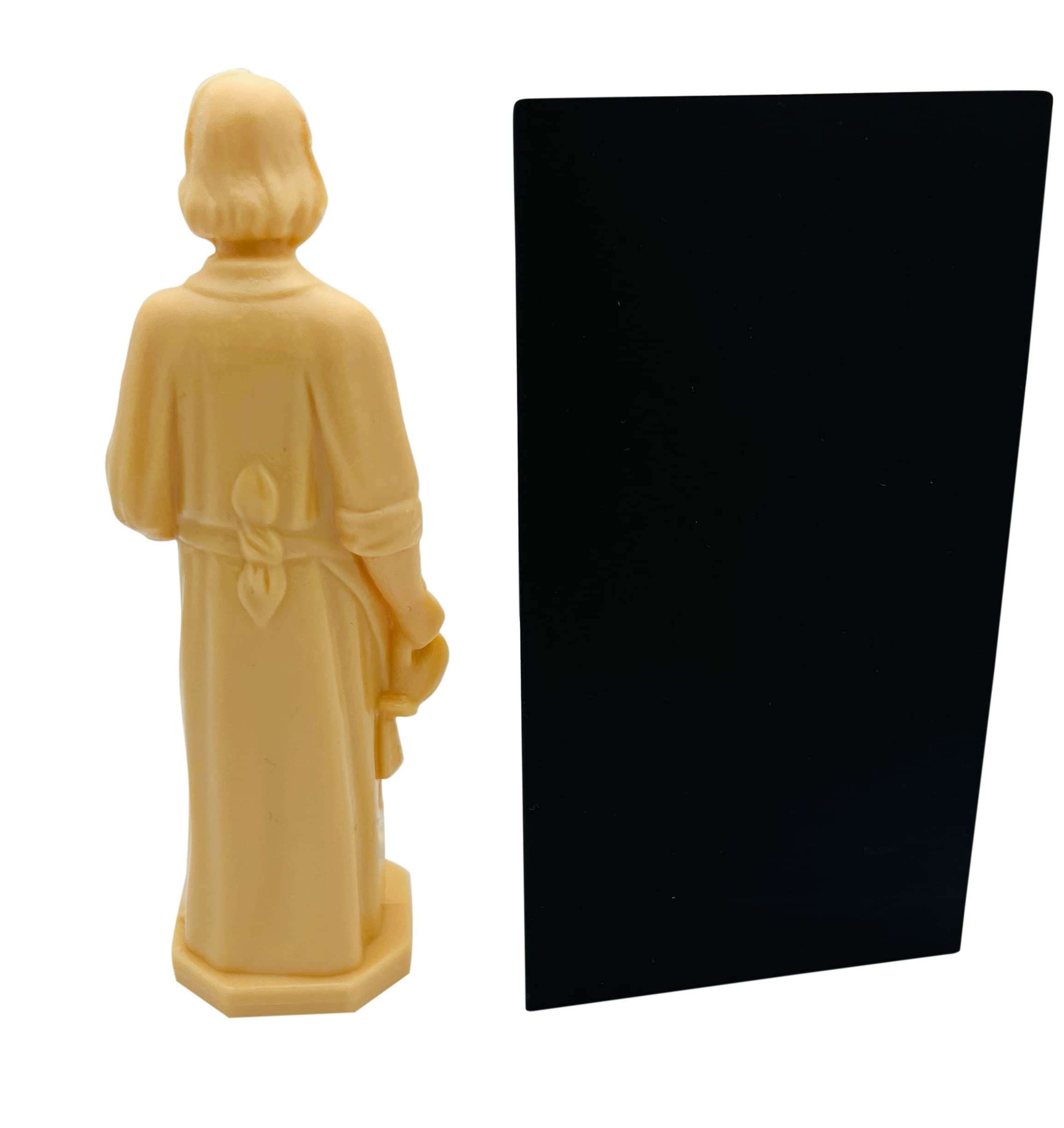 St Joseph Statue Home Selling Kit with Magnetic Holy Card for Refrigerator with Instruction Card Real Estate Patron Saint Pack