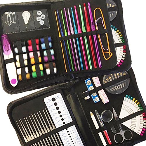ARTIKA 142-Piece Sewing Kit - Portable for Travel, Includes Scissors, Thread, Tape Measure