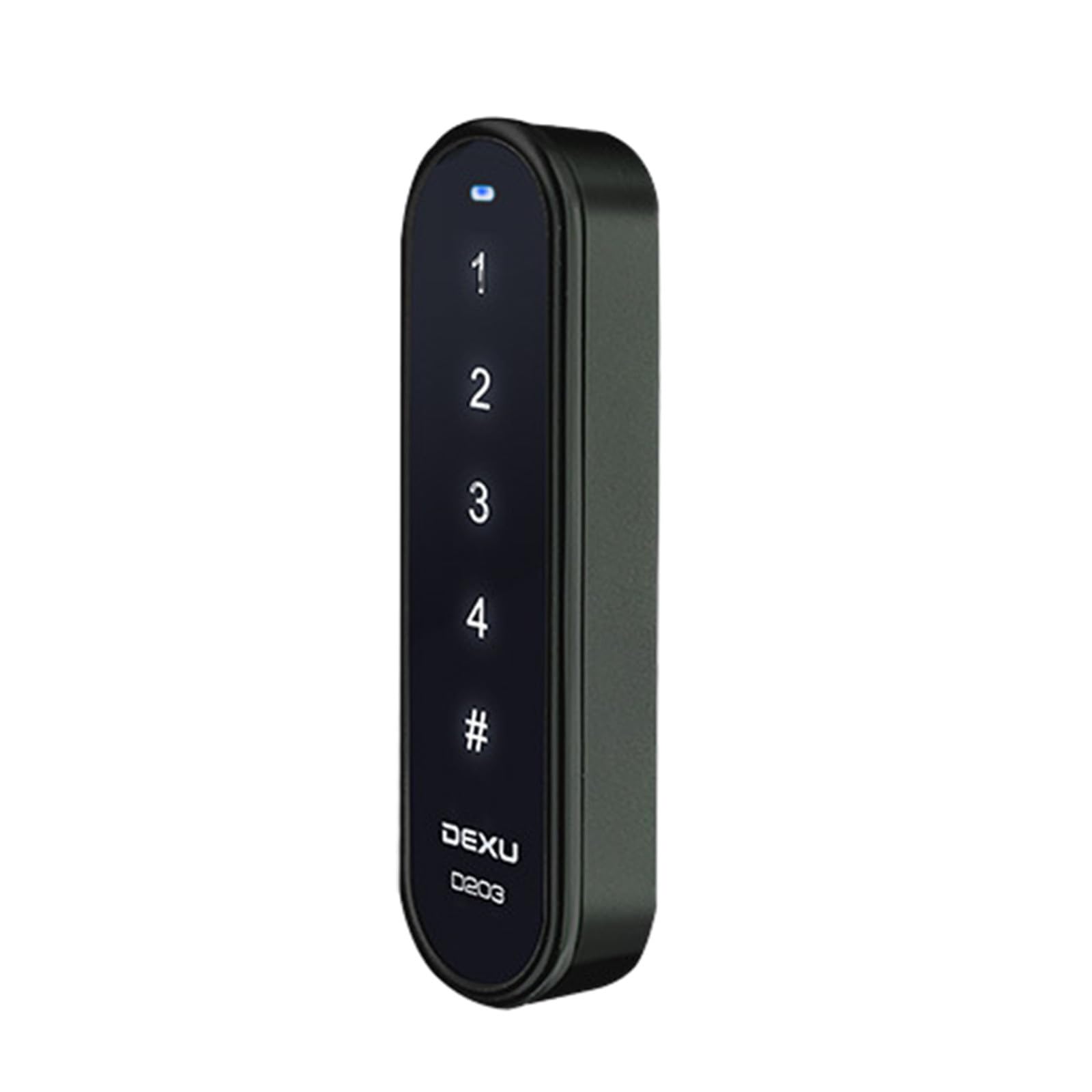 Backlight Display Lock, Touchscreen Digital Cabinet Door Lock, Locker Electronic Cabinet Lock for Gym Yoga Studio Ball Bar Locker, Lock Locker Combination Lock (Black)