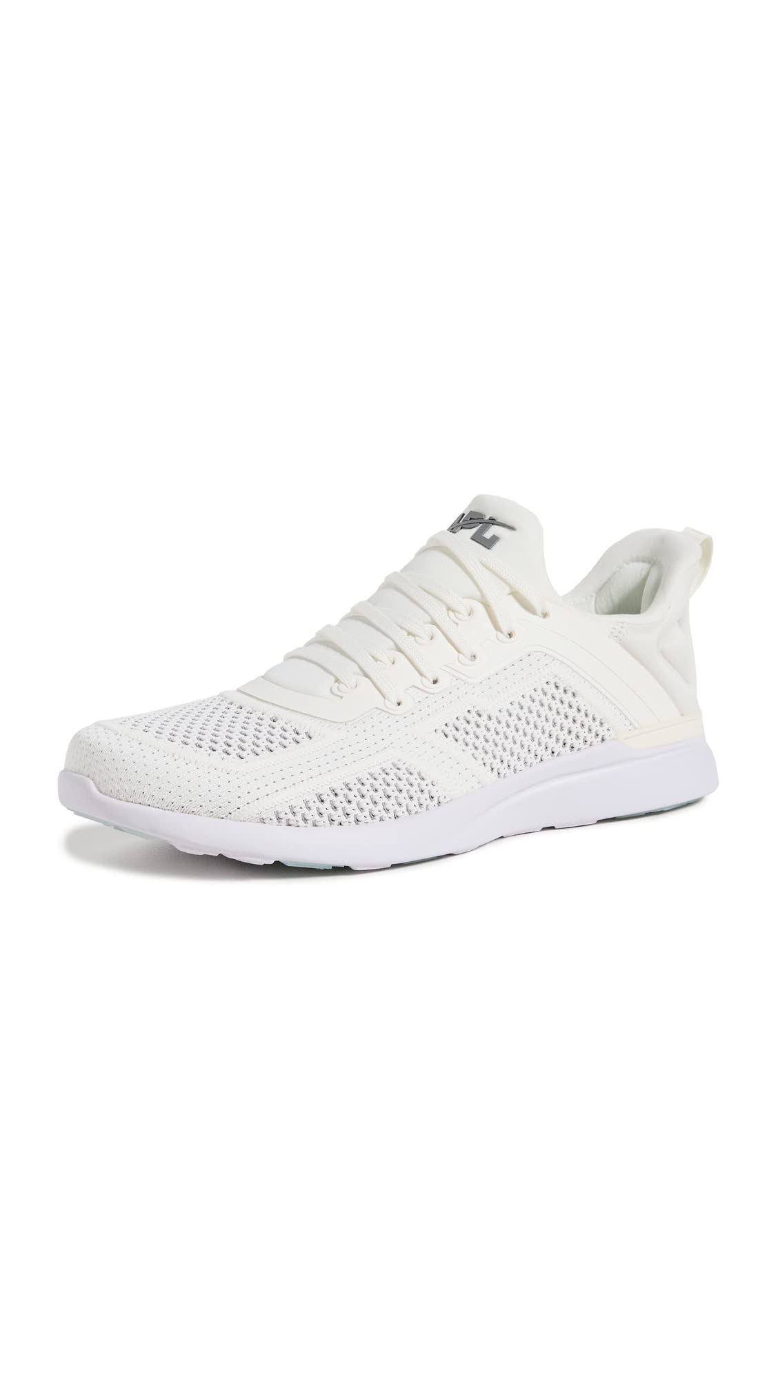 APL: Athletic Propulsion Labs Women's TechLoom Tracer Sneakers, Ivory/Cement/White, 5 Medium US
