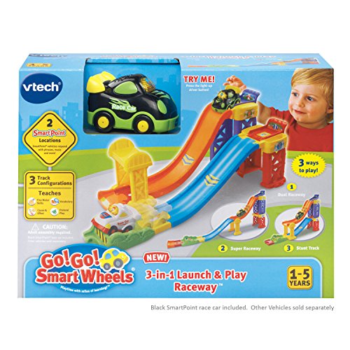 VTech Go! Go! Smart Wheels 3-in-1 Launch and Play Raceway