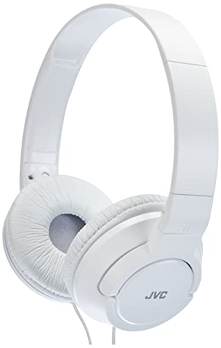 JVC HAS180 Lightweight Powerful Bass Headphones - White