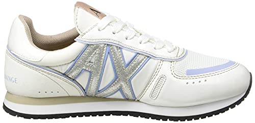 Armani Exchange Women's Low-Top Trainers Sneaker, Ws, Small