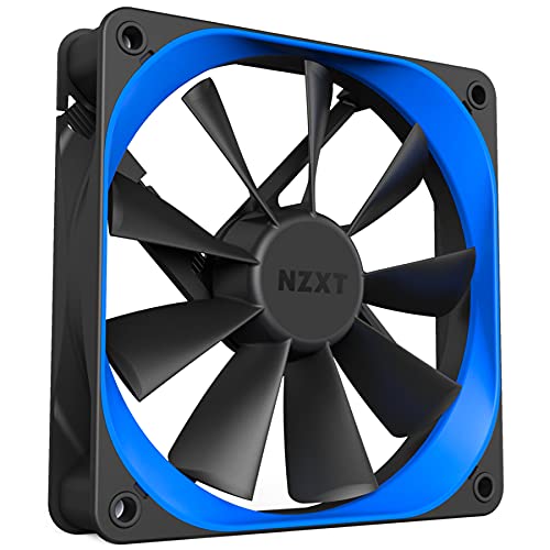 NZXT AER F - RF-AF140-B1-140mm - Winglet Designed Fan Blades - Fluid Dynamic Bearings - PWM Airflow Fans - Gaming Computer Fan