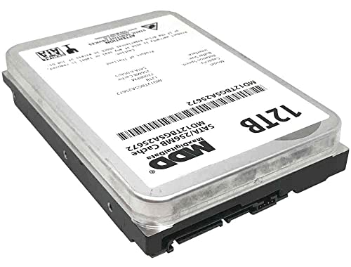 MDD 12TB 7200RPM SATA 6Gb/s 256MB Cache 3.5inch Internal Desktop Hard Drive, MD12TBGSA25672, Mechanical Hard Disk