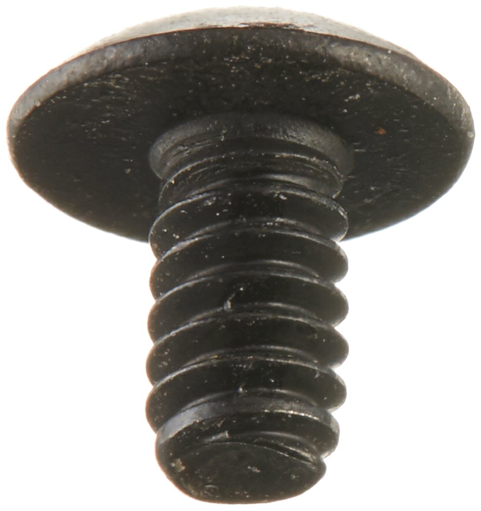 Small Parts 0604MPT188B 18-8 Stainless Steel Truss Head Machine Screw, Black Oxide Finish, Meets ASME B18.6.3, #2 Phillips, #6-32 Thread Size, 1/4" Length, Fully Threaded, Imported (Pack of 50)