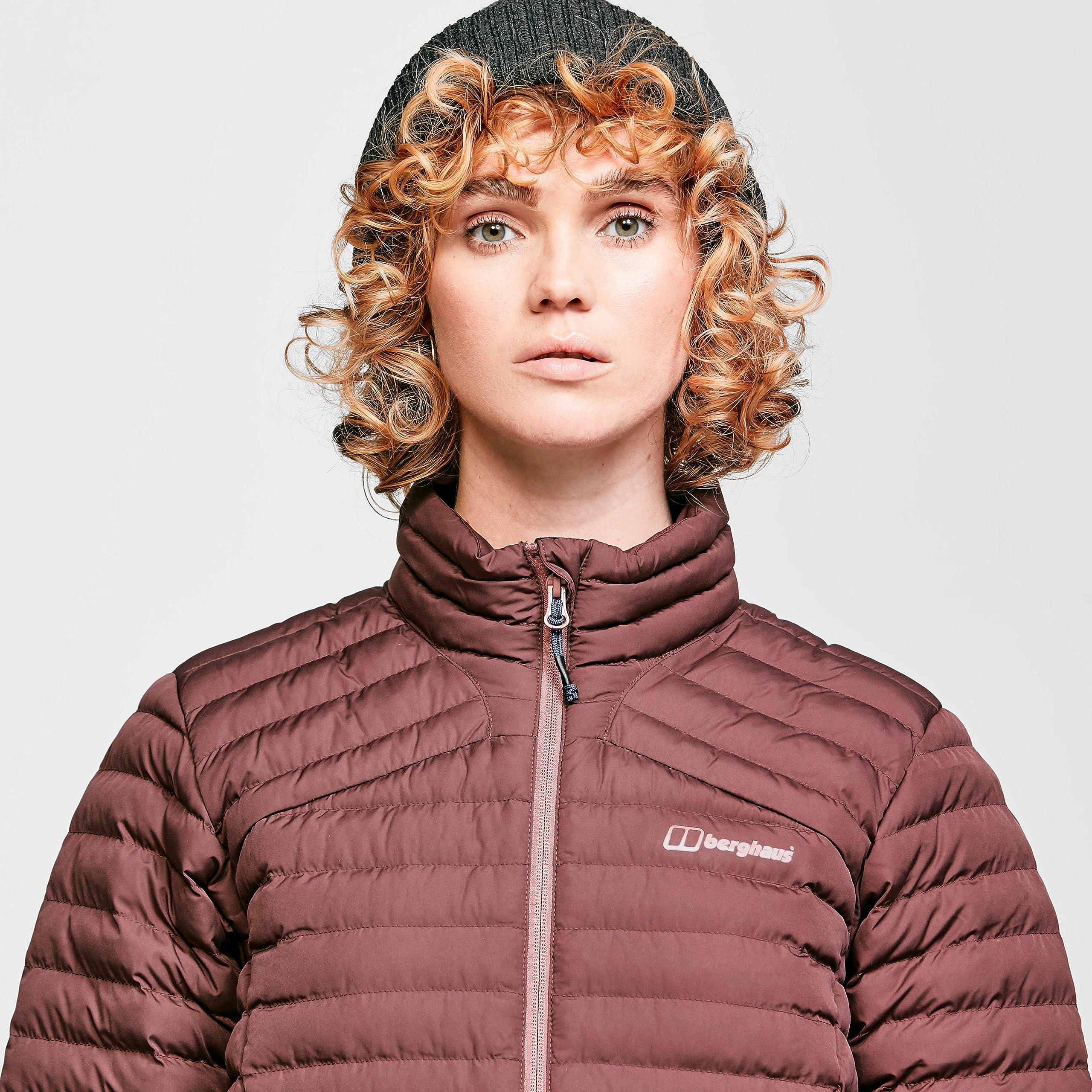 Berghaus Women's Standard Puffer Insulated Jacket Water Repellent Nula, Non-Hooded Sassafras