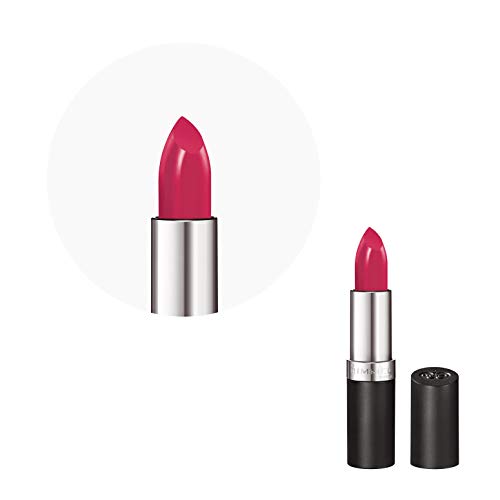 Rimmel Lasting Finish Lipstick by Kate - Up to 8 Hours of Intense Lip Color with Color Protect Technology and Exclusive Black Diamond Complex - 005, .14oz