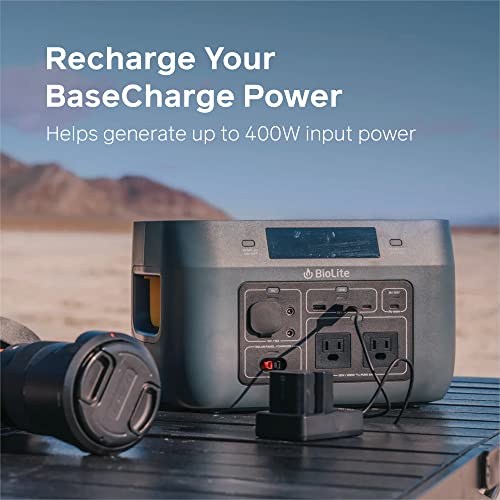 BioLite, 4x1 Solar Chaining Adapter, Compatible SolarPanel 100 & BaseCharge 1500 Power Station
