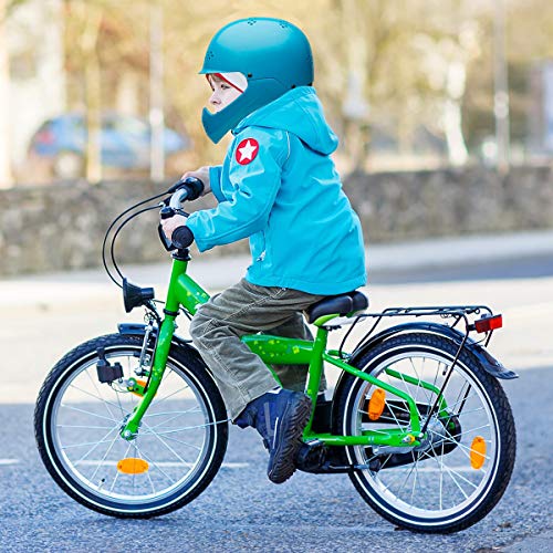 Bell Childrenās Blue Full Face Bike Helmet Safety Padded Chin Guard Kids Bicycle (7065295)