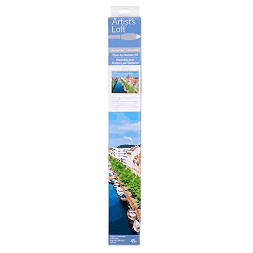 Artist's Loft Necessities Port Town Paint-by-Number Kit by Artist's Loft