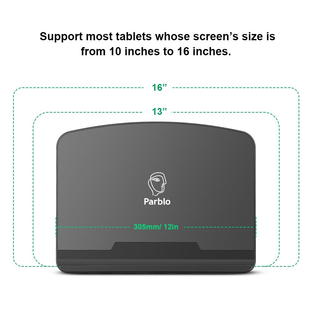 Parblo PR 100 Drawing Tablet Stand,Stable,Adjustable for 10 to 16 Inches Digital Graphics Drawing Monitors Art Tablets Laptops, Compatible with Laptop,iPad Pro,MacBook,Wacom Cintiq 16