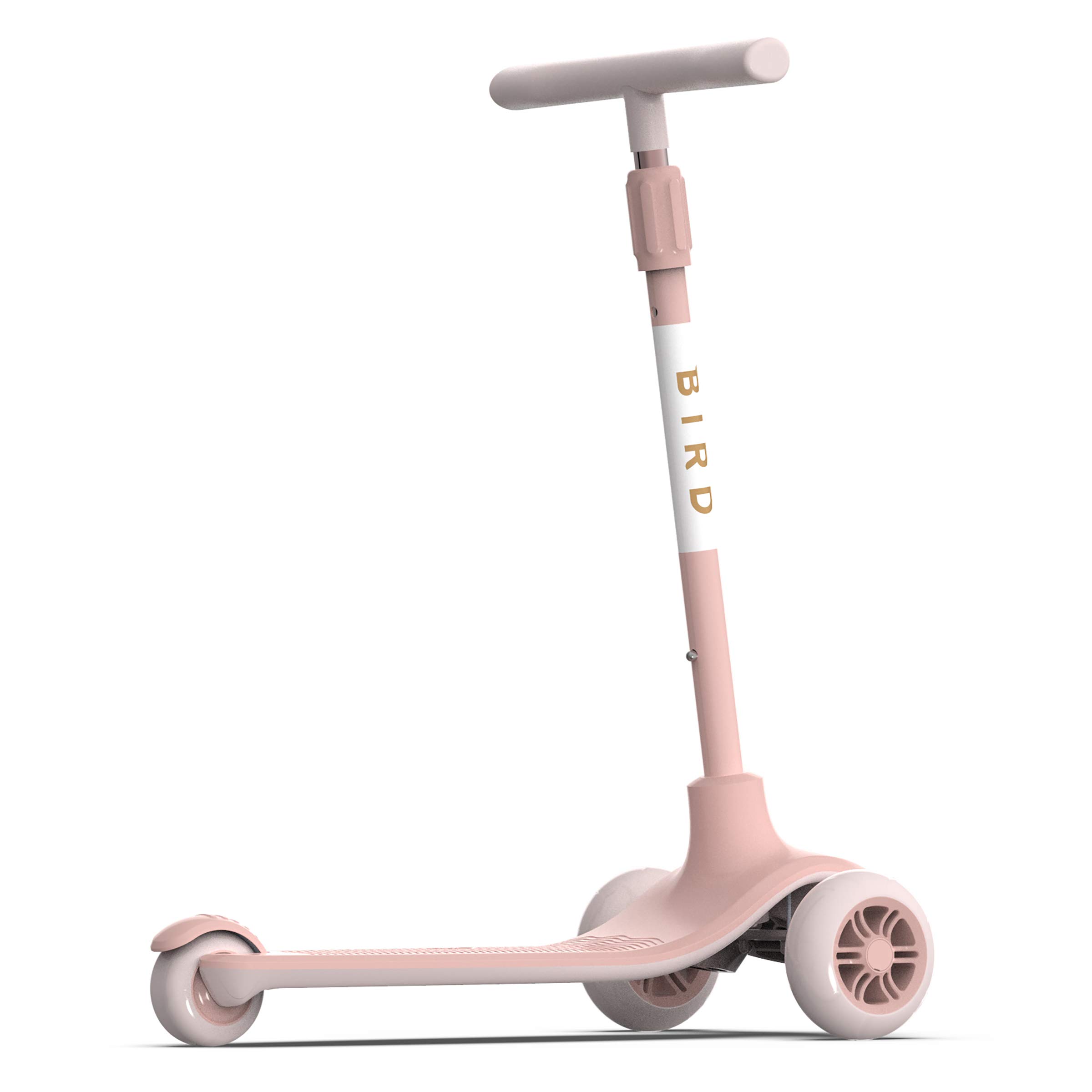 Bird OBB0UB2 Birdie Non-Electric Kick Scooter for Kids with Adjustable Height Handle