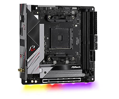 ASRock B550 Phantom Gaming-ITX/AX Supports 3rd Gen AMD AM4 Ryzen™ / Future AMD Ryzen™ Processors Motherboard