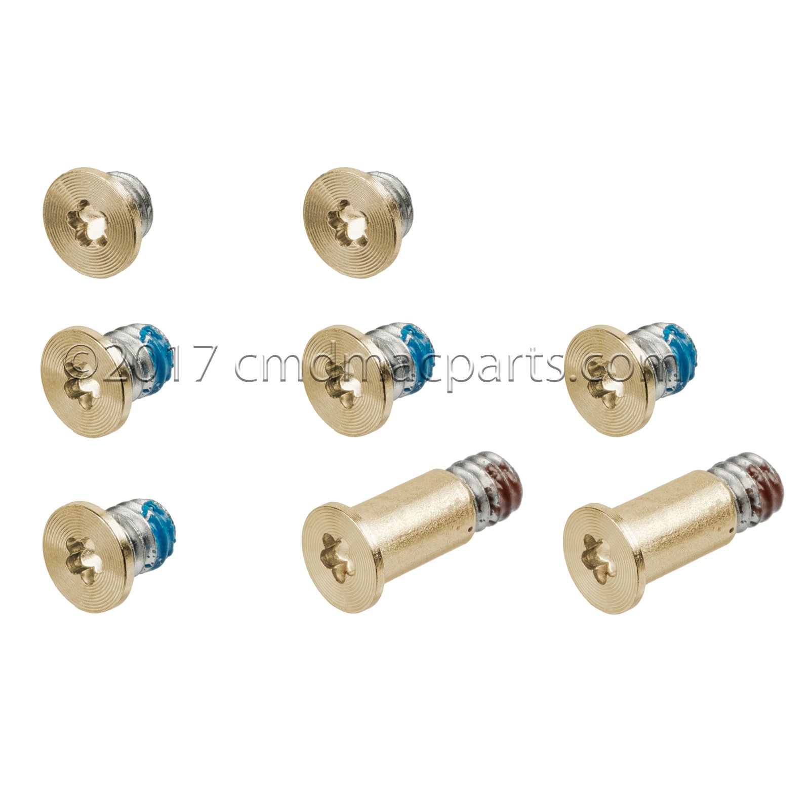 Odyson - Pentalobe P5 Gold Bottom Case Screws Replacement for Apple MacBook Retina 12" A1534 (Early 2015)