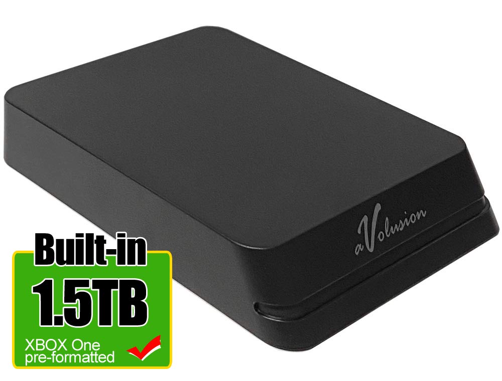 Avolusion Mini HDDGear Pro 1.5TB USB 3.0 Portable External Gaming Hard Drive (for Xbox One, Pre-Formatted)