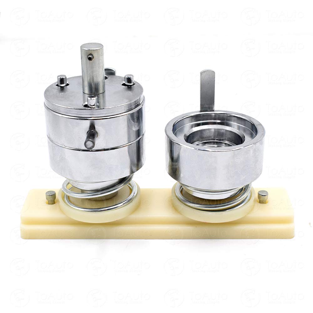 Badge Punching Die Interchangeable DIY Mould Round Button Mold for Button Maker Machine (44mm 1¾ inch)