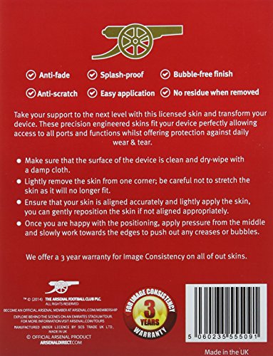 Arsenal FC Xbox One Controller Skin (xbox_one)