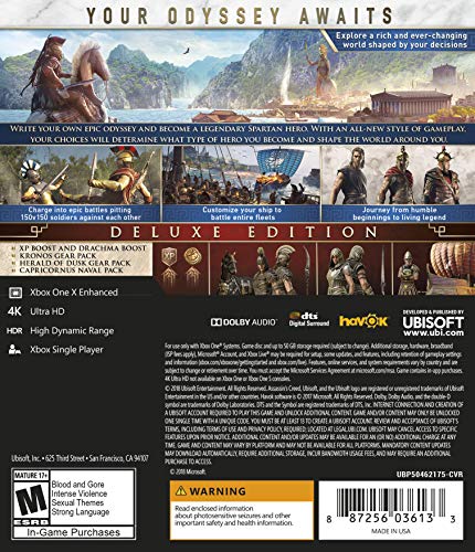 Assassin's Creed Odyssey Deluxe Edition - Xbox One