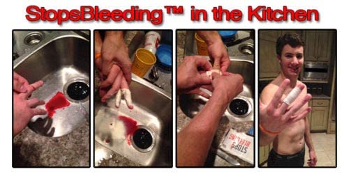 Bleedstop Stop Bleeding in Seconds Emergency First Aid for Home Kids and Family (2) 20g Powder Packets (1)