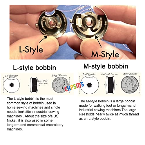 CKPSMS Brand - TOWA Digital Bobbin Case Tension Gauge Compare to TM-1 L-Style/TM-3 M- Style (DTM-A1+TM-501+TM-502)