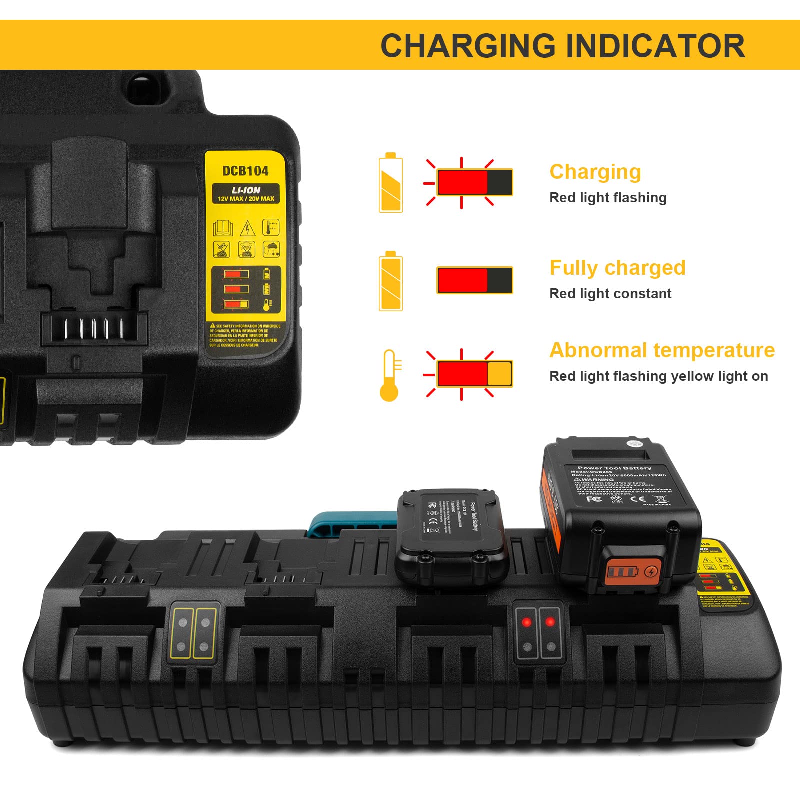 ARyee 18V 14.4V BC660 BC1880 Charger Replacement for Bosch BAT609 BAT609G BAT618 BAT618G BAT614 2607336236 Li-ion Battery Slide-in Style AL1860CV