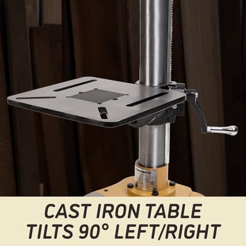 Powermatic 15-Inch Variable-Speed Floor Drill Press, 3/4 HP, 115V 1Ph (Model PM2815FS)