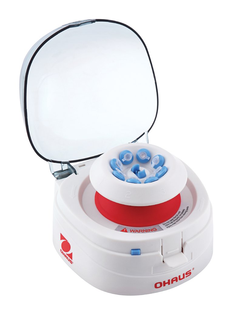 Ohaus FC5306 Frontier 5306 Mini Centrifuge, 2 Rotor Options, 6000 RPM
