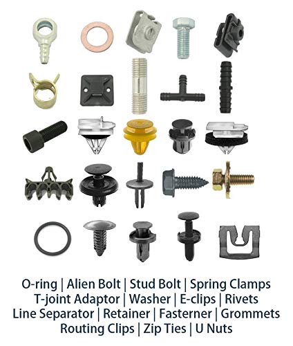 Autobahn88 Door Lock Pawl Clip, compatible with Ford (OEM: E6DZ-5421952A, E83Z-5421952B) (Pack of 20)