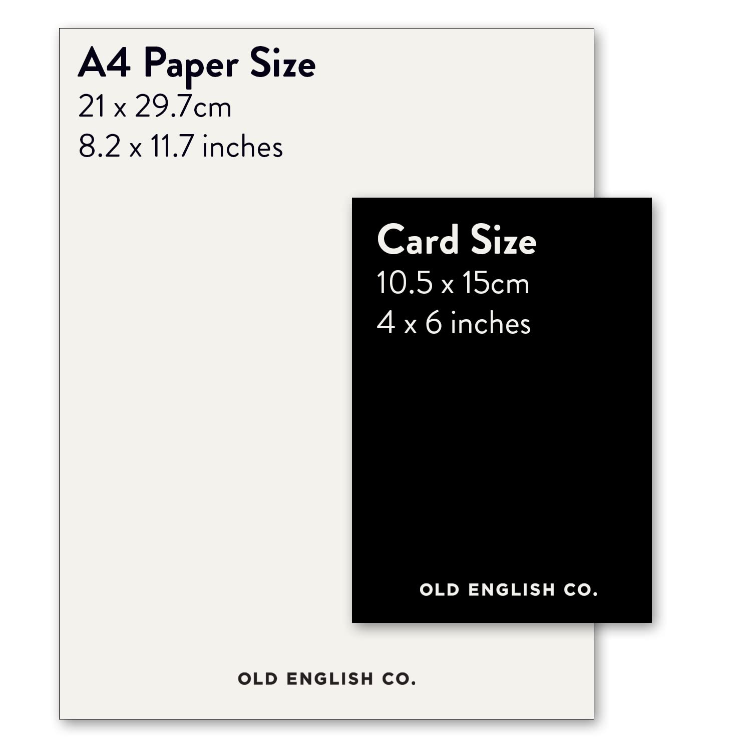Old English Co. First My Father Forever My Friend Father's Day Card for Dad - Heartfelt Card for Dad from Son Daughter | Dad Birthday Card for Him | Blank Inside & Envelope Included