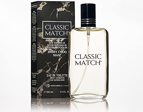 PB ParfumsBelcam Classic Match, Eau de Toilette Spray, Our version of a Designer. 3.4 Fl.Oz.