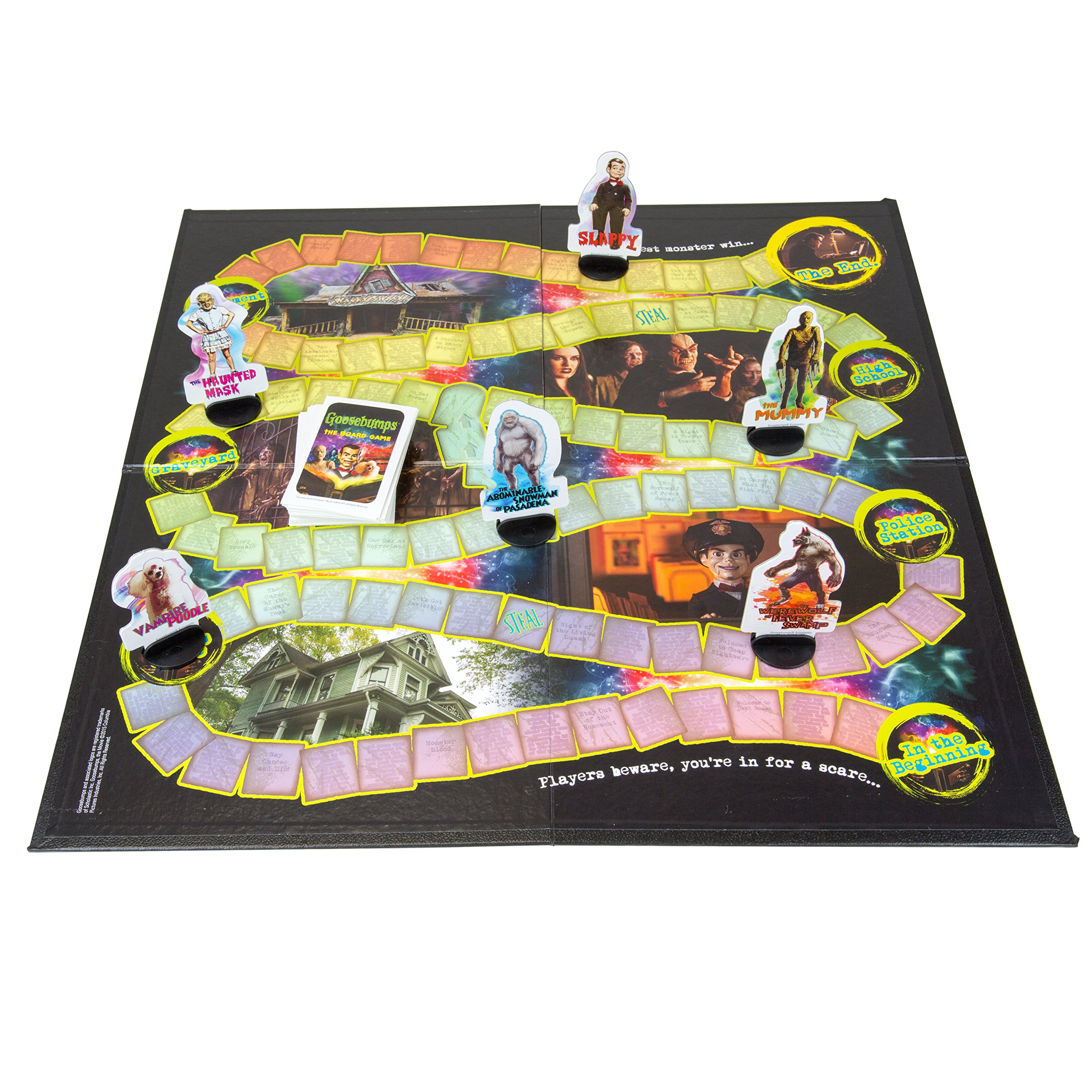 Goosebumps The Board Game - Family Board Game - Based on Books and Movie - Easy and Entertaining to Play - for 2-6 Players - Ages 8 and up