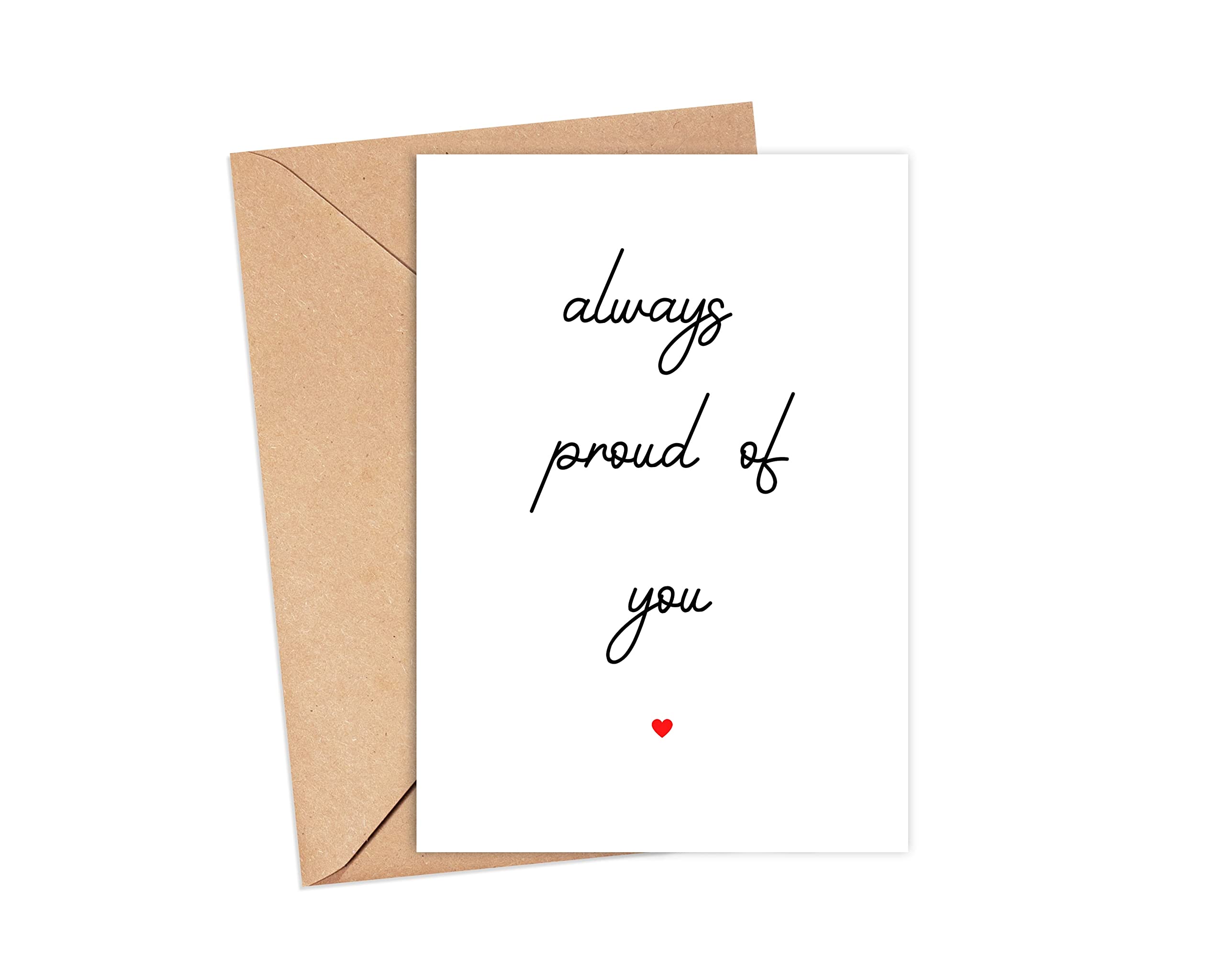 Emily gift Always Proud Of You Card - Encouragement Card - Well Done Card - Congratulations For Friend - Daughter - Graduation Card - New Job Card