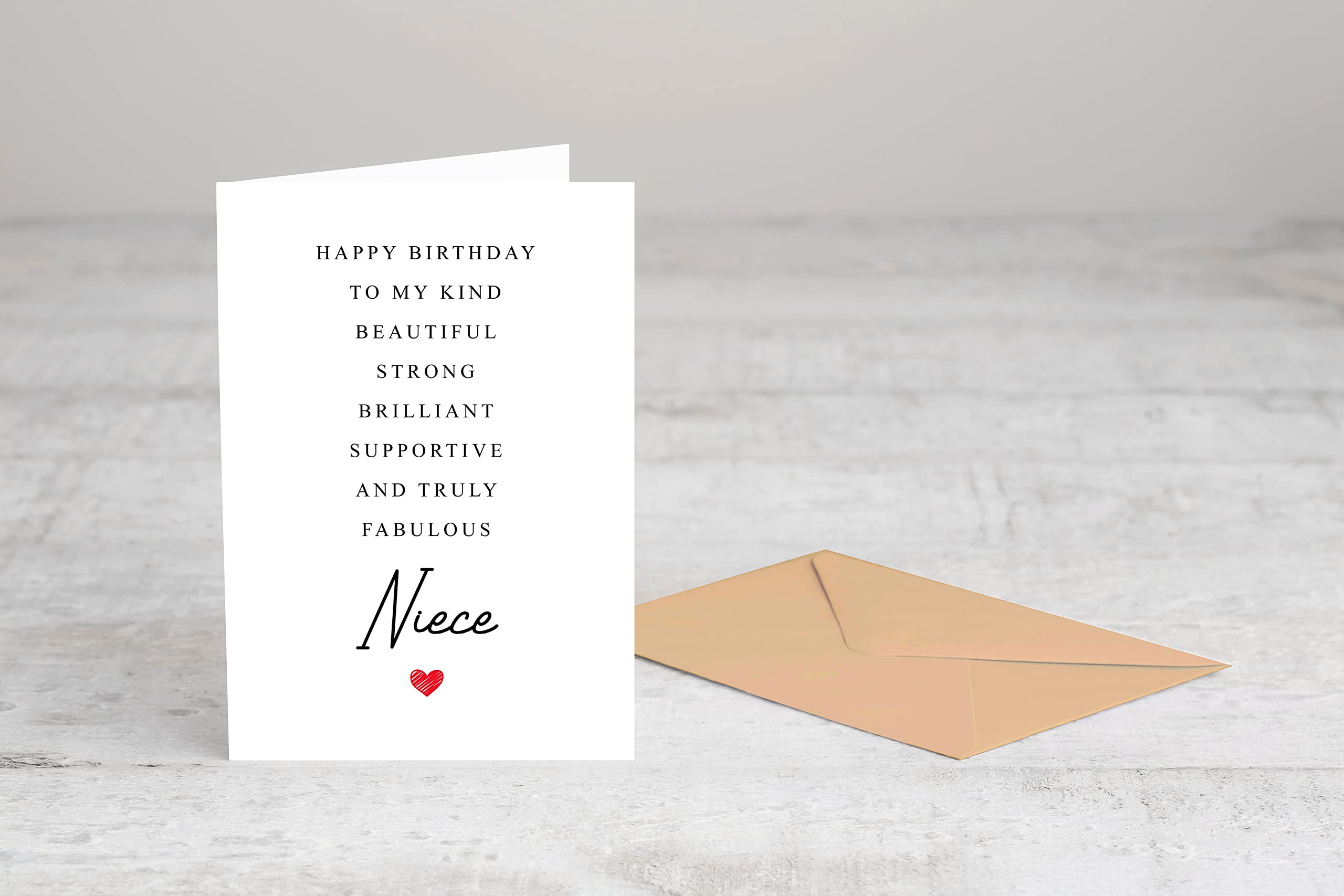 Niece Birthday Card Poem - Amazing Gift Special For Niece