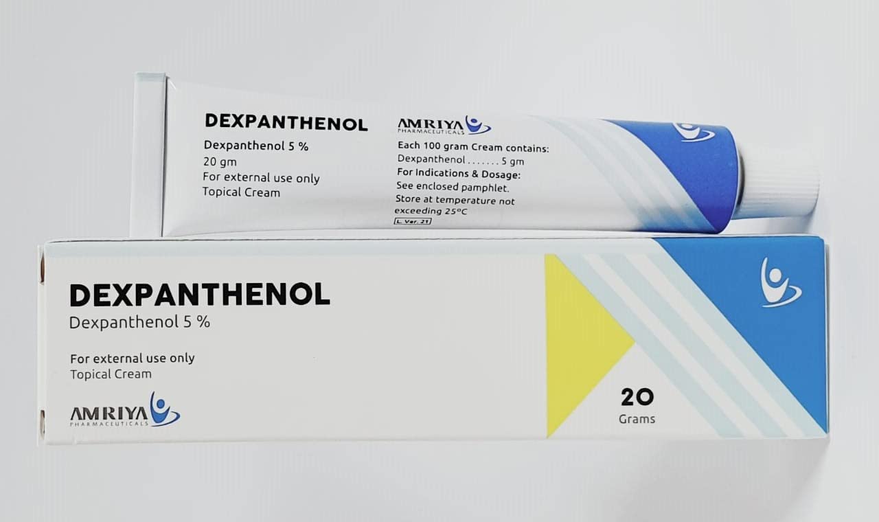 Dexpanthenol Diaper, Mild Dermatoses, Itching, Insect bites, Smoothin cream 20 Grams