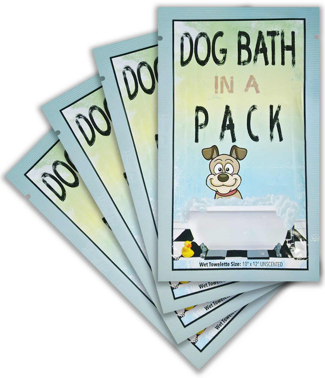 Dog Bath in A Pack - Largest Bath and Grooming Dog Wipes - Individual PacksNEW Perfect for Travel or When on The GO 20ct.