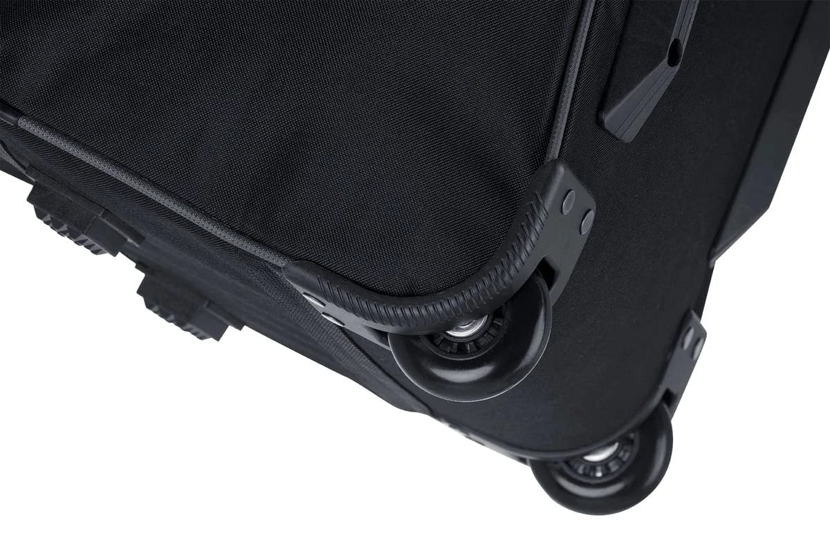 Bag Boy T-660 Golf Travel Cover for Airlines, Quilted Padded Top, Internal Compression Strap, Lockable Full Wrap-Around Zipper, in-Line Skate Wheels