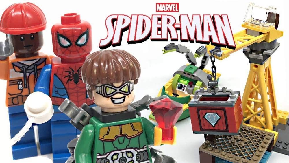 LEGO Marvel Spider Man Spider-Man: Doc Ock Diamond Heist 76134 Building Kit (150 Pieces)