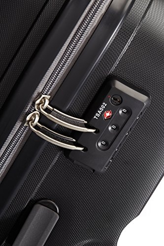 American Tourister Hand Luggage, Black (Black), L (75 cm-91 L)