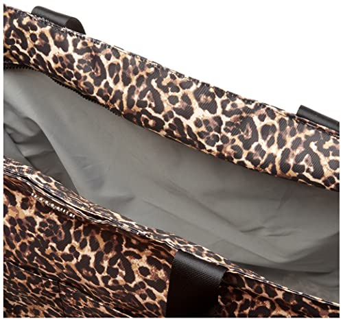Baggallini womens Extra-large Extra Large Carryall Tote, Wild Cheetah, Brown US