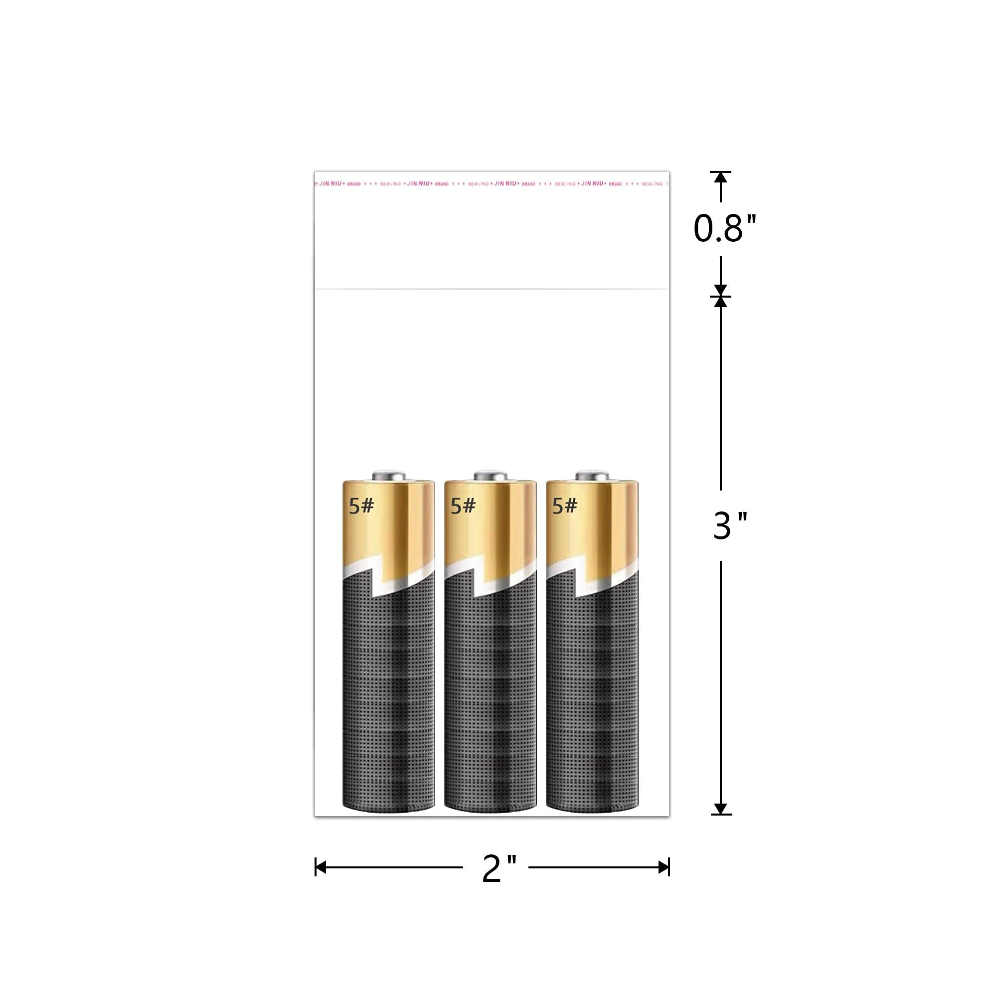 Clear Self Adhesive Cellophane Bags 2x3" Self Stick Cello Baggies 200pcs OPP Poly Glassine Bags 2mil for Seeds Battery Coins Beads Earrings Clip Broken Diamond