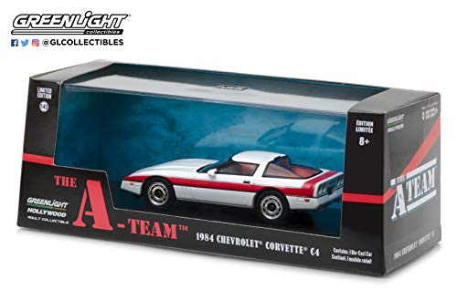 Greenlight Collectibles - 1:43 The A-Team (1983-87 TV Series) - 1984 Chevrolet Corvette C4