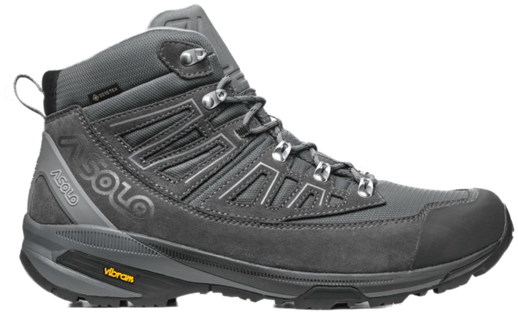 ASOLO Narvik GV Winter Hiking Shoes - Men's Graphite/Smokey Grey 10.5